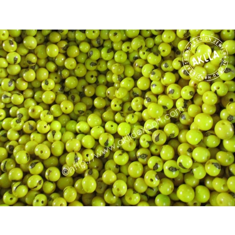 500 grams of Polished and Drilled Acai Seeds | AKLLA EXPORT